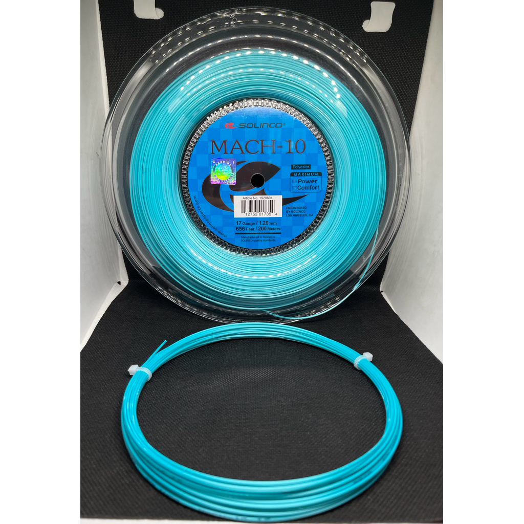Solinco Mach-10 Tennis string G17/18 (cut from reel) | Shopee Philippines