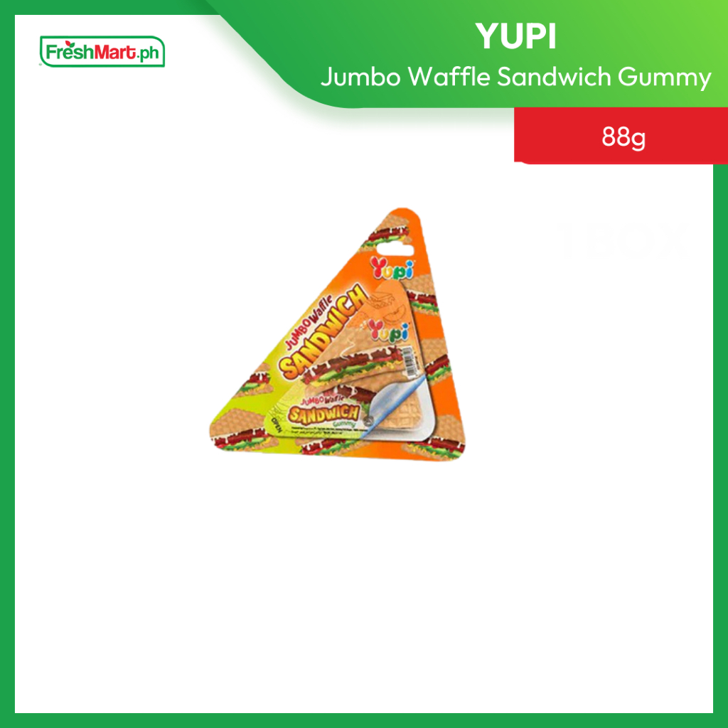 Yupi Jumbo Waffle Sandwich D. Box 88g | Shopee Philippines