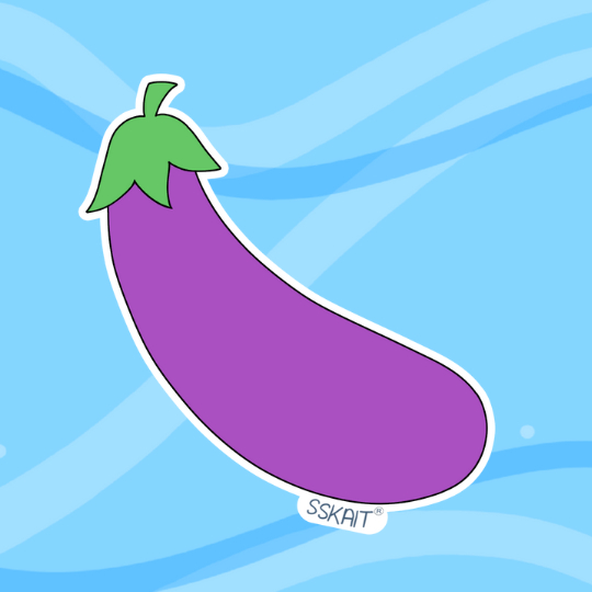 SSKAIT Talong Funny Mood Waterproof Die cut Sticker | Shopee Philippines