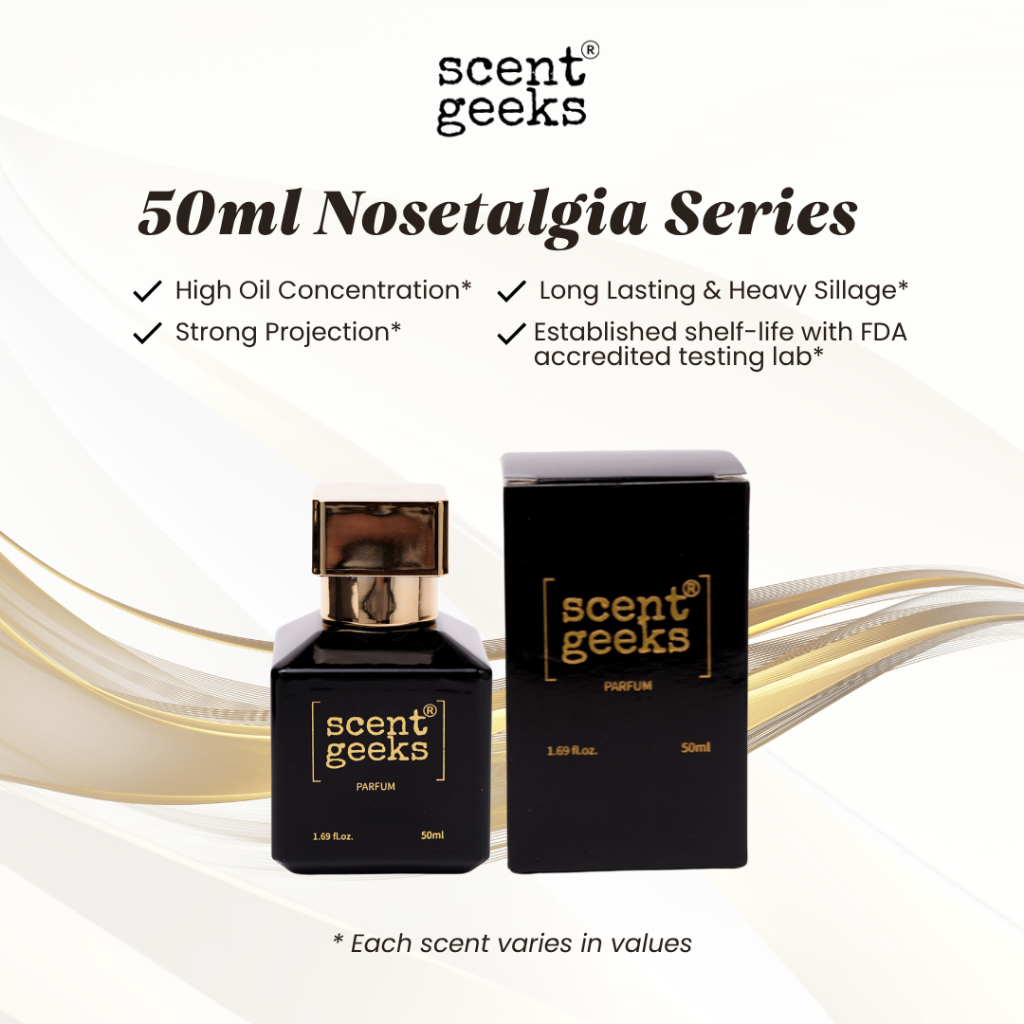Scent Geeks 50ml Nosetalgia Series Perfumes Fragrance for Men & Women ...