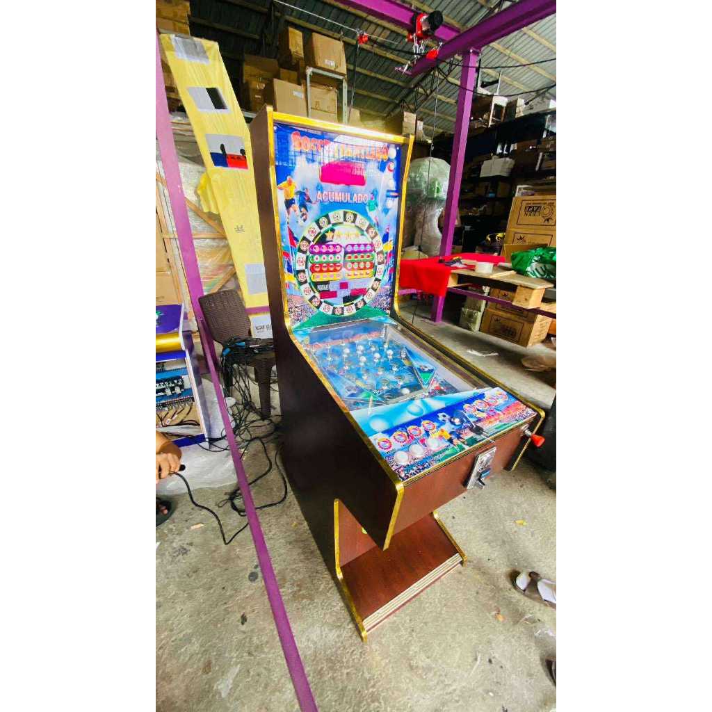 6 BALLS ELECTRONIC CLASSIC PINBALL GAME COIN OPERATED ARCADE MACHINE ...
