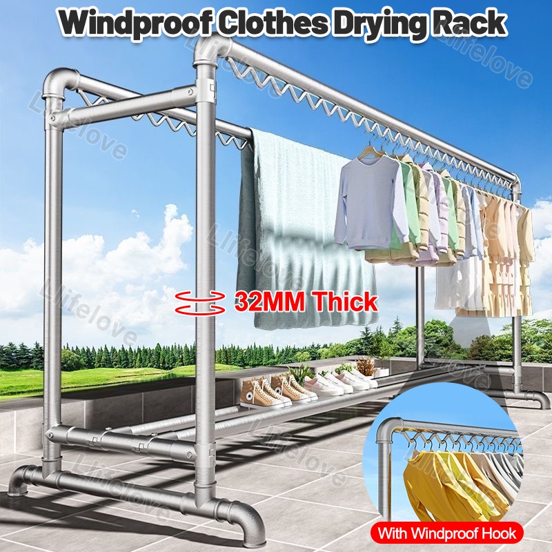 Sampayan Heavy Duty Drying Rack Clothes Laundry Rack Foldable Sampayan ...