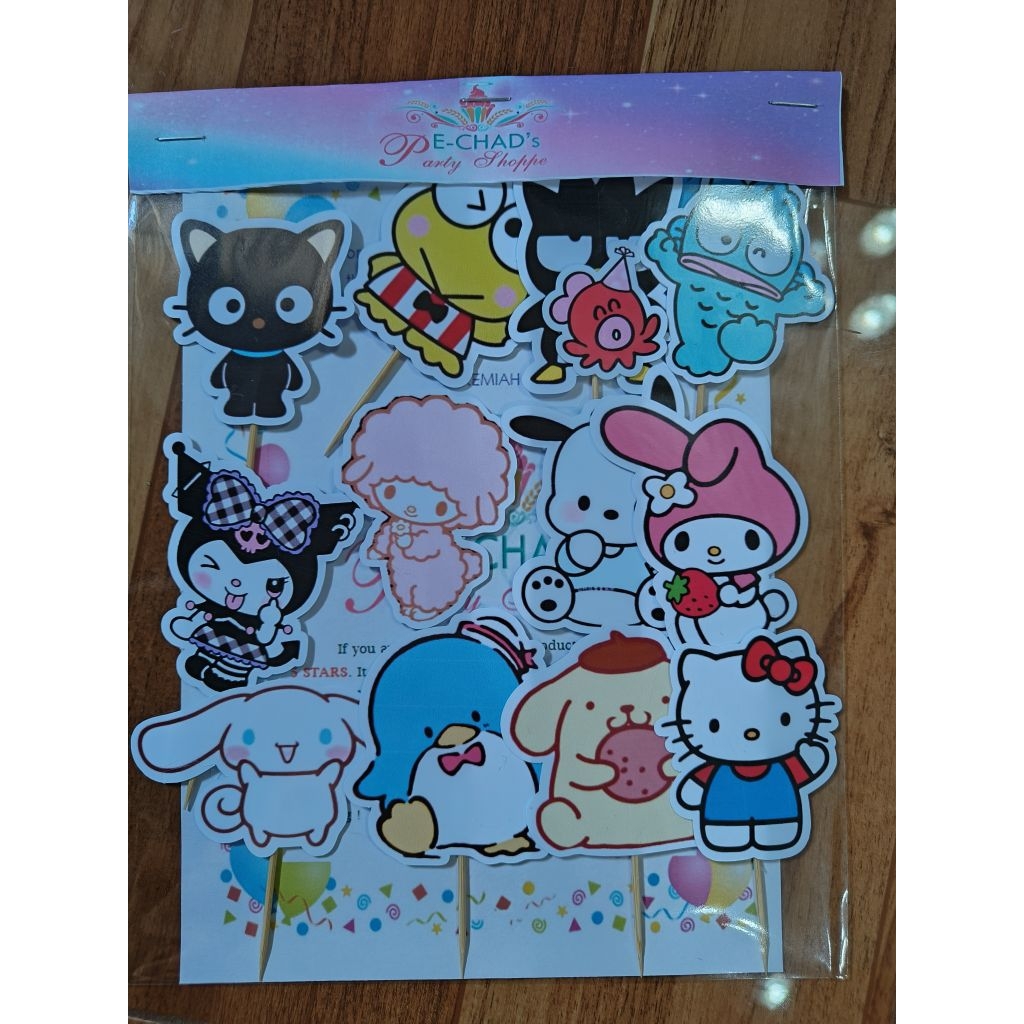 SANRIO CUPCAKE TOPPERS | Shopee Philippines