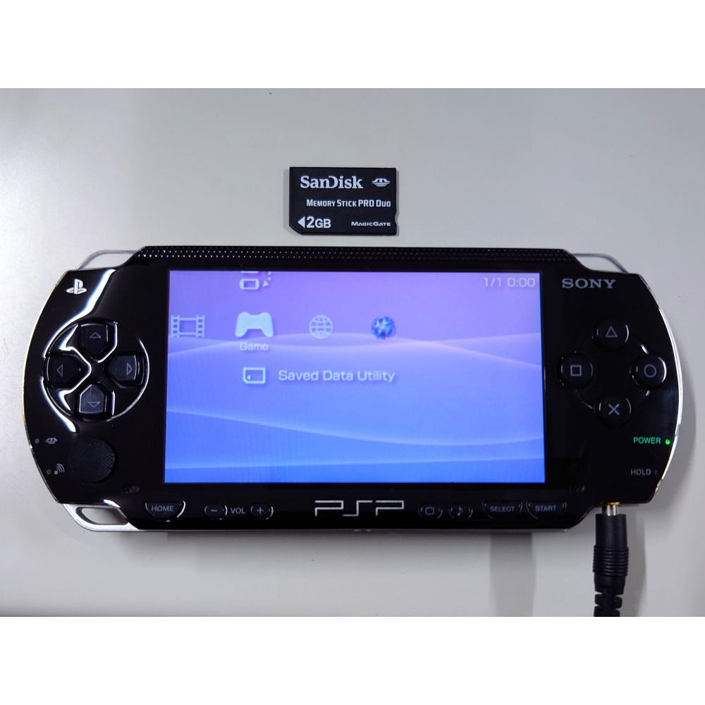 SONY PSP-1000 console Black FW6.60 Japan model without battery | Shopee ...