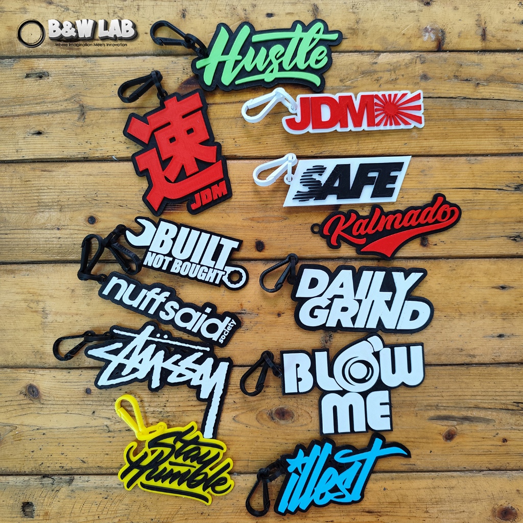 Keychain Clothing Brands Keychains Accessories 3D Printed Design ...
