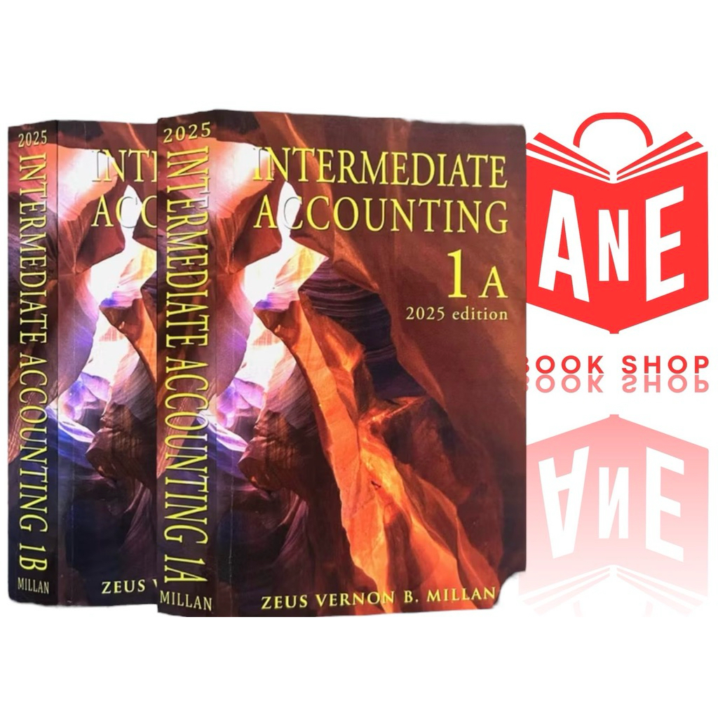 AUTHENTIC 2025 Edition Intermediate Accounting 1A&1B Set by Zeus Vernon ...