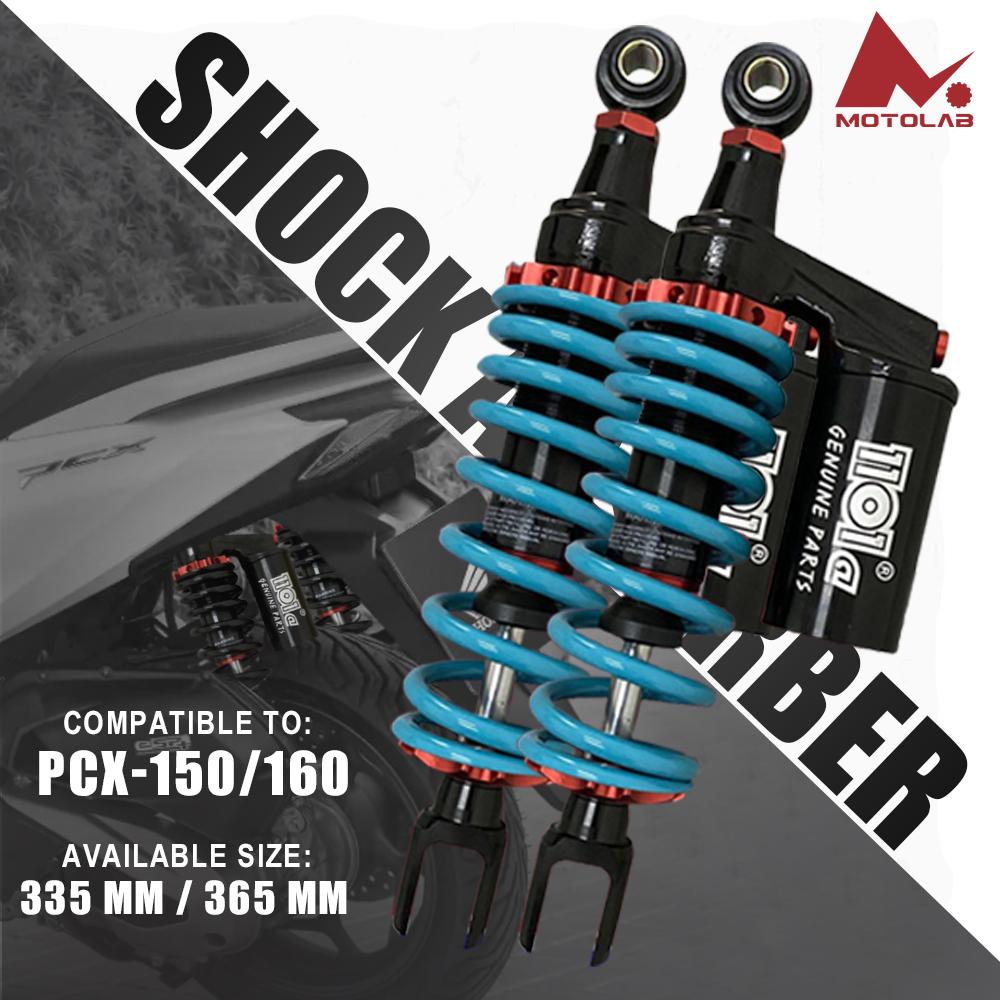 [LIVE EXCLUSIVE] HONDA PCX-160 SILVER SERIES SHOCK ABSORBER ADJUSTABLE ...