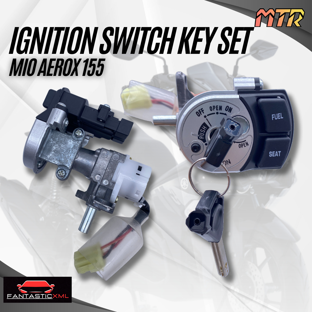 FF MTR Anti-Theft Key Set for YAMAHA MIO AEROX 155 - Anti-Theft ...