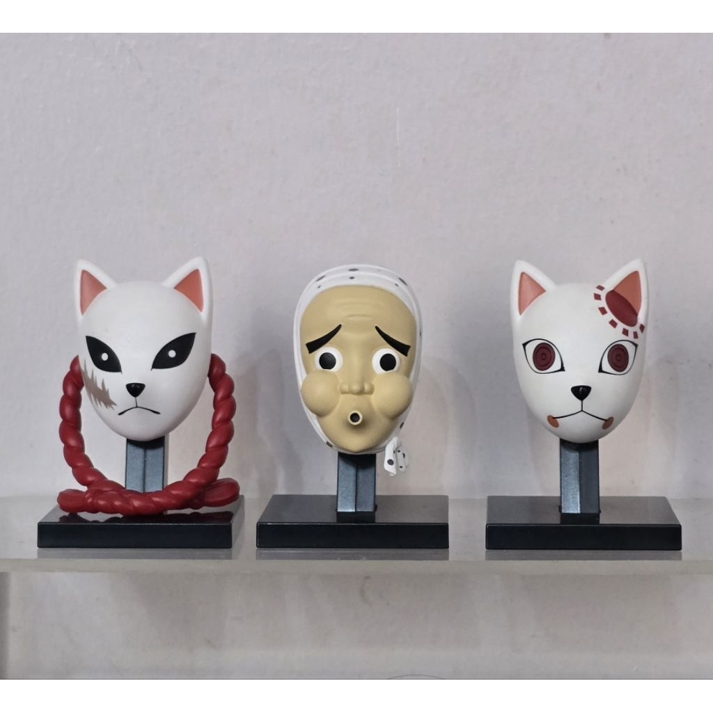 Demon Slayer Mask Mini Figures (loose/no box) | Shopee Philippines