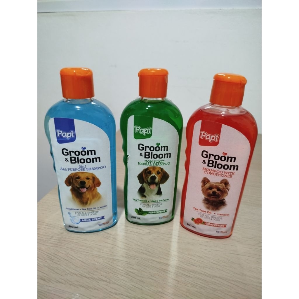 PAPI GROOM & BLOOM SHAMPOO 250ml | Shopee Philippines