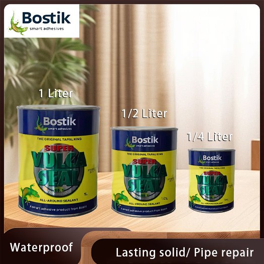 Bostik Super Vulcaseal All-Around Sealant 1L,1/2L,1/4L Roof Repair ...