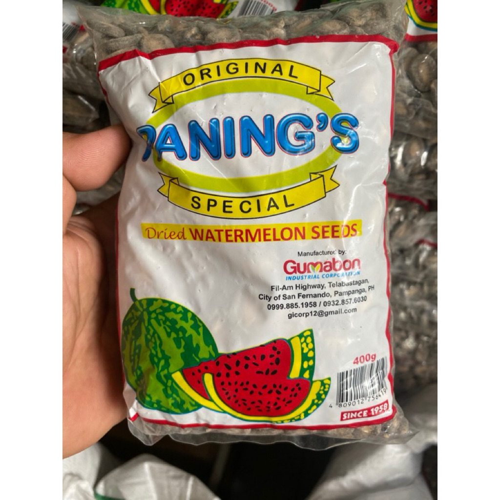 Panings Dried Butong Pakwan (400g) | Shopee Philippines