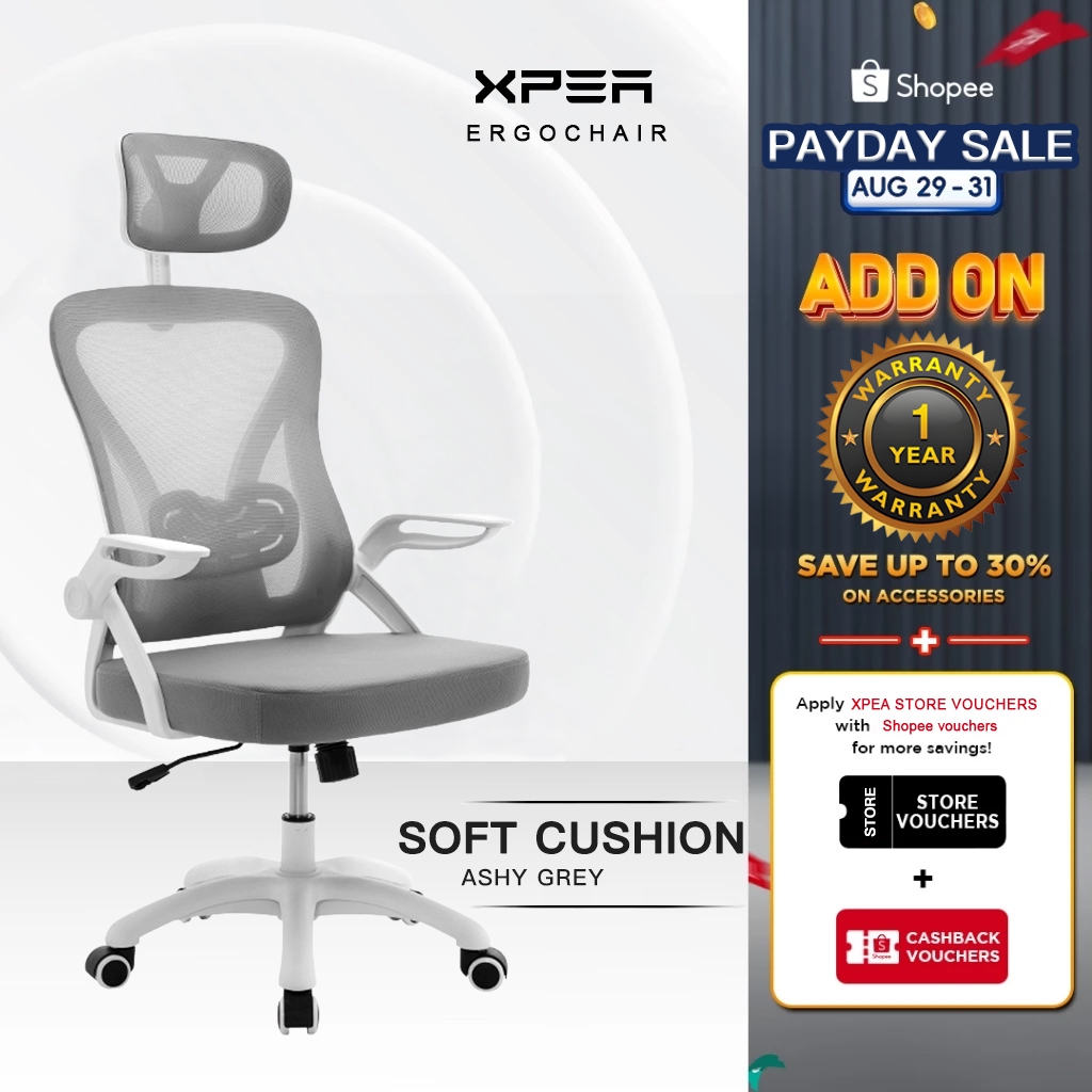 Xpea Home With Adjustable Armrests Ergonomic Chair High Back Suitable ...