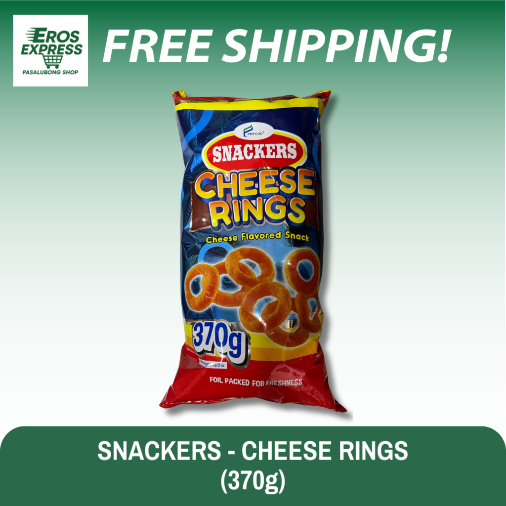 Snackers Cheese Rings (370g) | Shopee Philippines