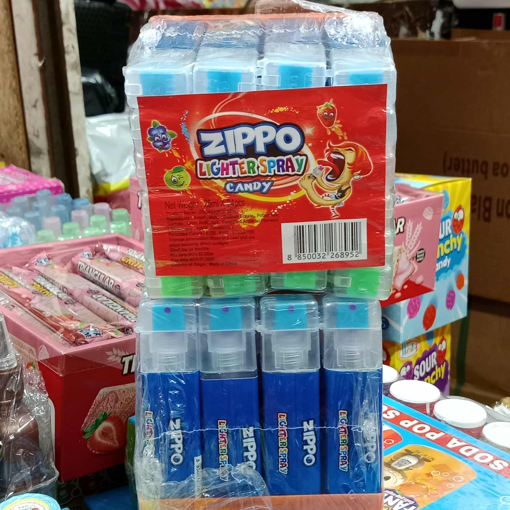 ZIPPO SPRAY CANDY | 24 PIECES | Shopee Philippines