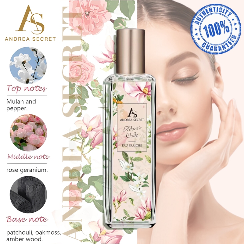 Andrea Secret Confident Blooms 50ML Long Lasting Perfume | Shopee ...