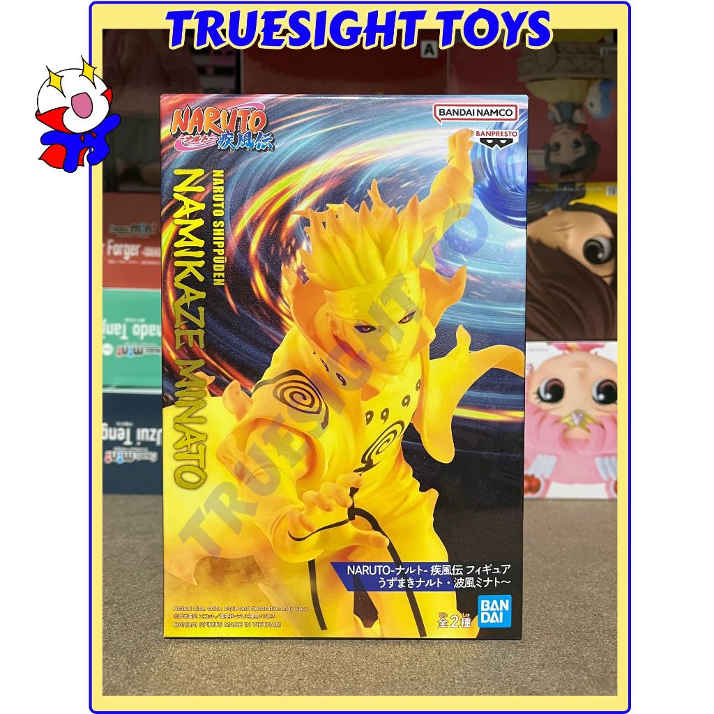 Banpresto Naruto Shippuden Minato Namikaze Yondaime Rasengan | Shopee ...