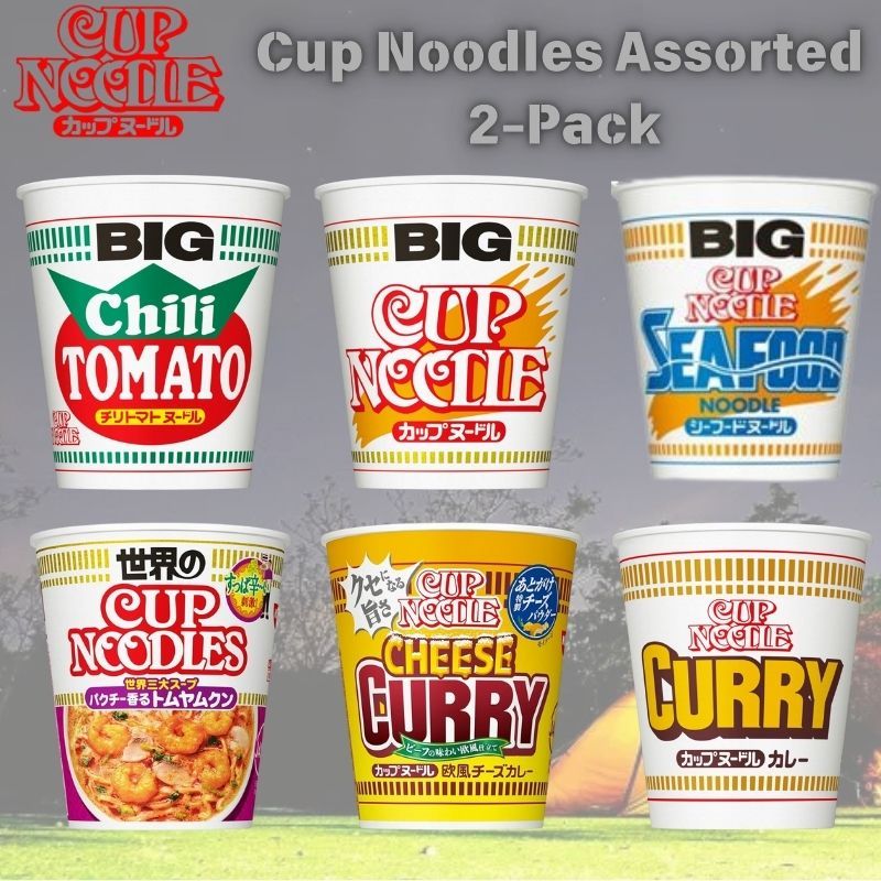 [In stock] Nissin Cup Noodles BIG Seafood Noodles /Curry Noodles/ Tom ...