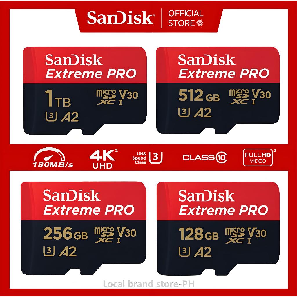 Sandisk Extreme Pro Micro SD Card 100% Original 128GB 256GB 512GB 1TB ...