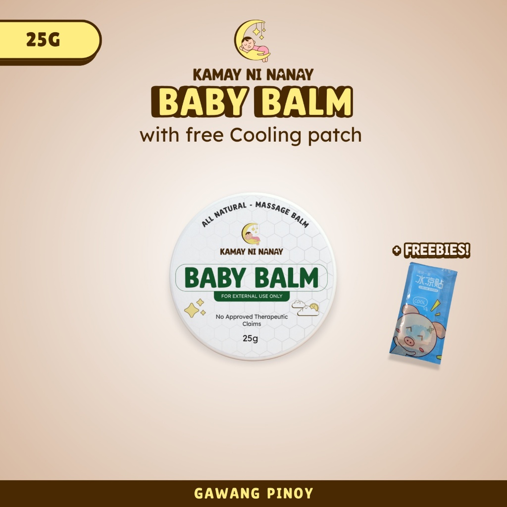 Kamay ni Nanay Baby Balm G6PD Safe Baby Balm Rub for Kids and Toddlers ...
