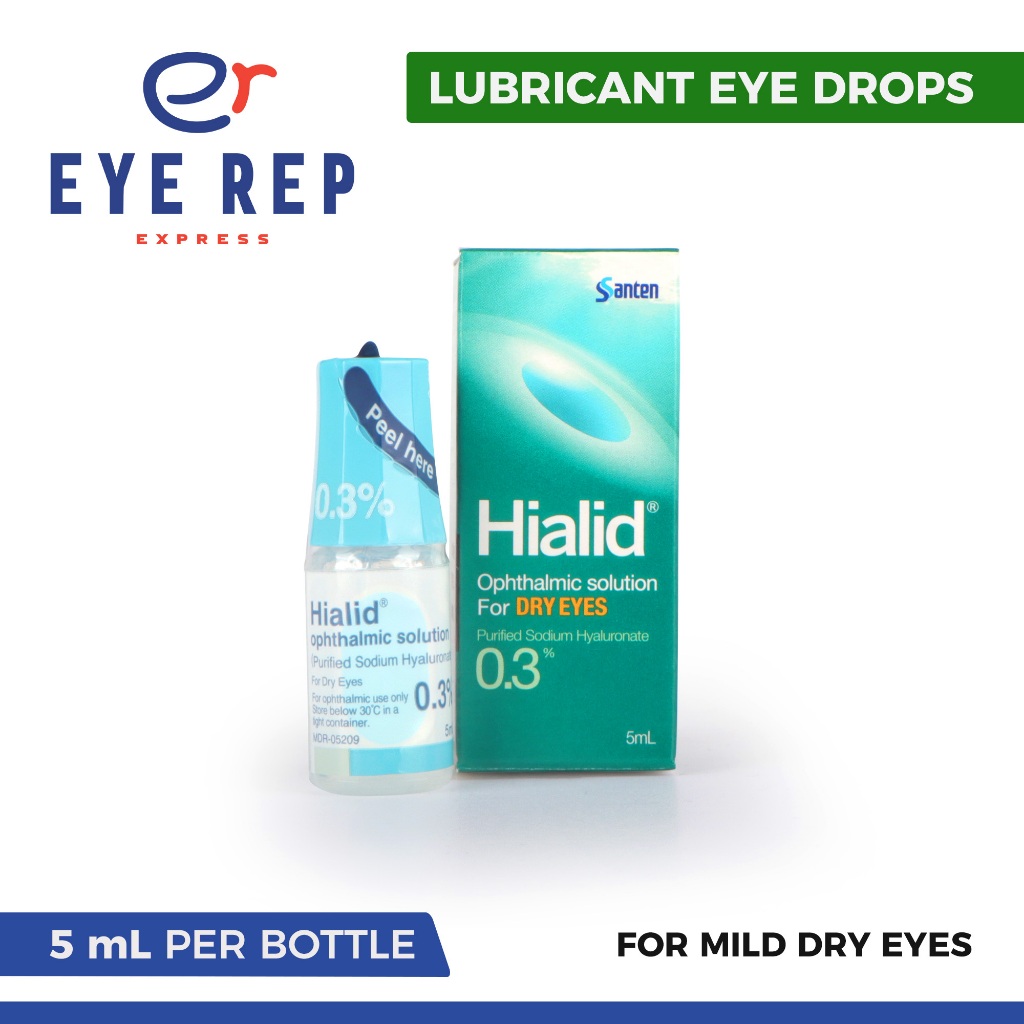 Hialid 0.3% Ophthalmic Solution Eye Drops For Dry Eyes (5mL) | EYE REP ...