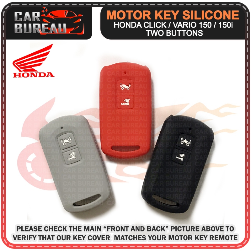 Honda click 150i V2 and Honda Airblade key cover | Motor Key Silicone ...