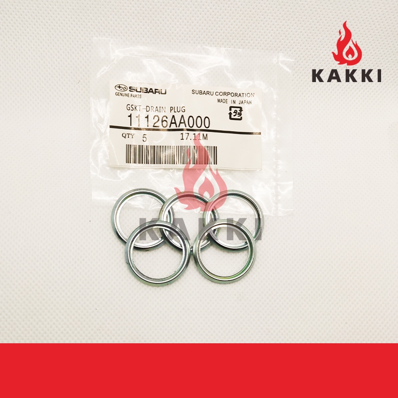 [1985-2024] Subaru Engine Oil Pan Drain Plug Gasket Kit - Genuine ...
