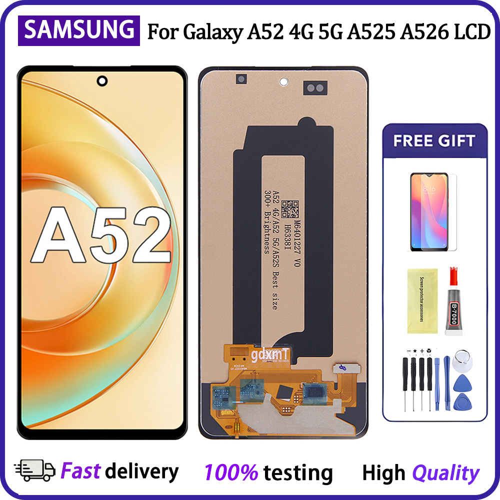 For Samsung Galaxy A52 4G 5G / A52S 5G LCD LCD DIsplay Touch Screen ...