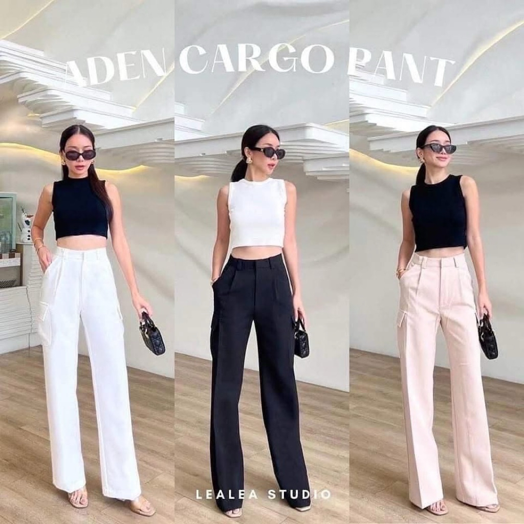 Lealea studio Aden cargo pant | Shopee Philippines