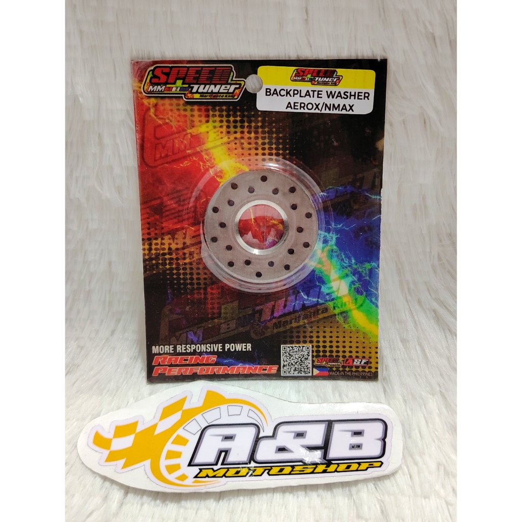 SPEEDTUNER BACK PLATE OFF SET AEROX V1 V2 NMAX V2 | Shopee Philippines