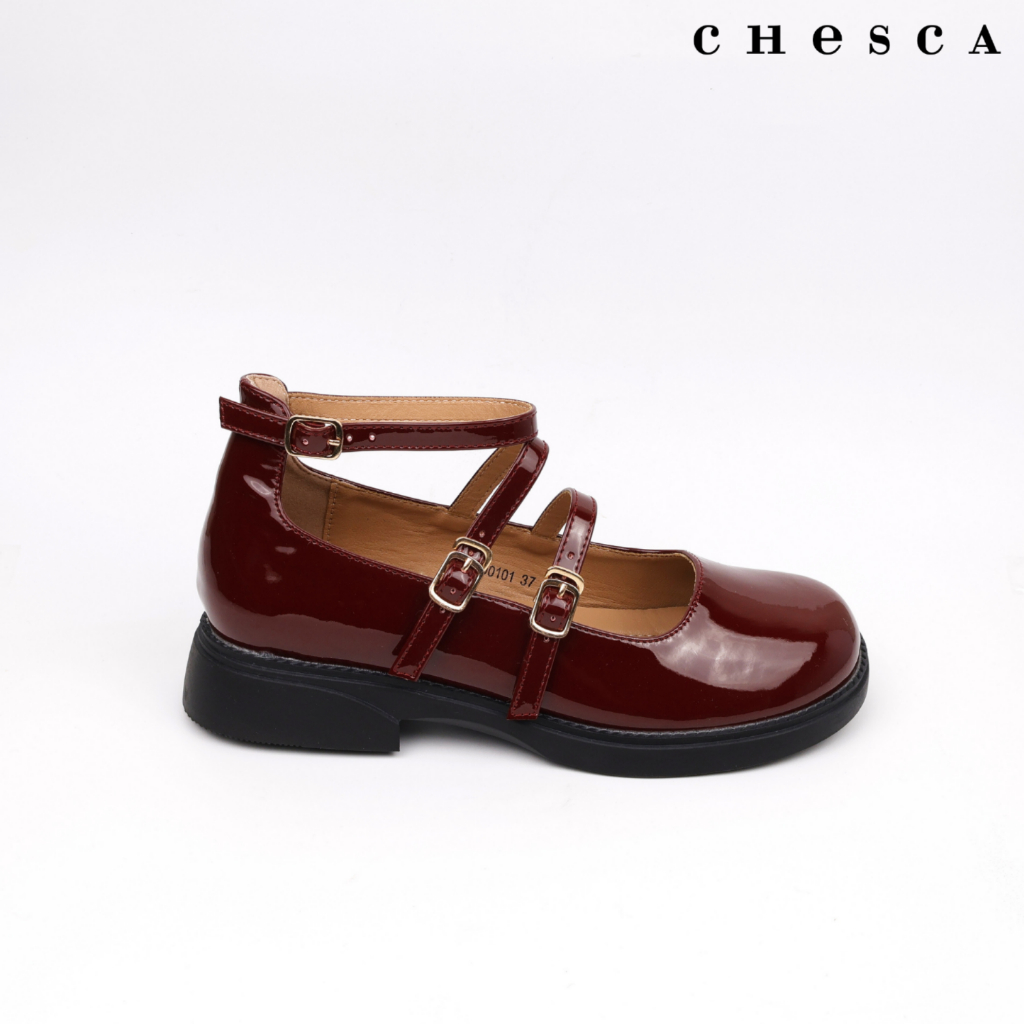 Chesca Loafers 159O0101 (Black/Mocha) | Shopee Philippines