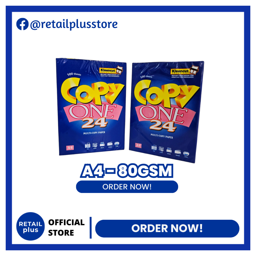 80GSM Bond Paper [A4 Size] - 1 Ream | Shopee Philippines