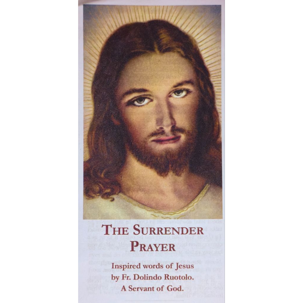 The Surrender Prayer (Leaflet) | Shopee Philippines