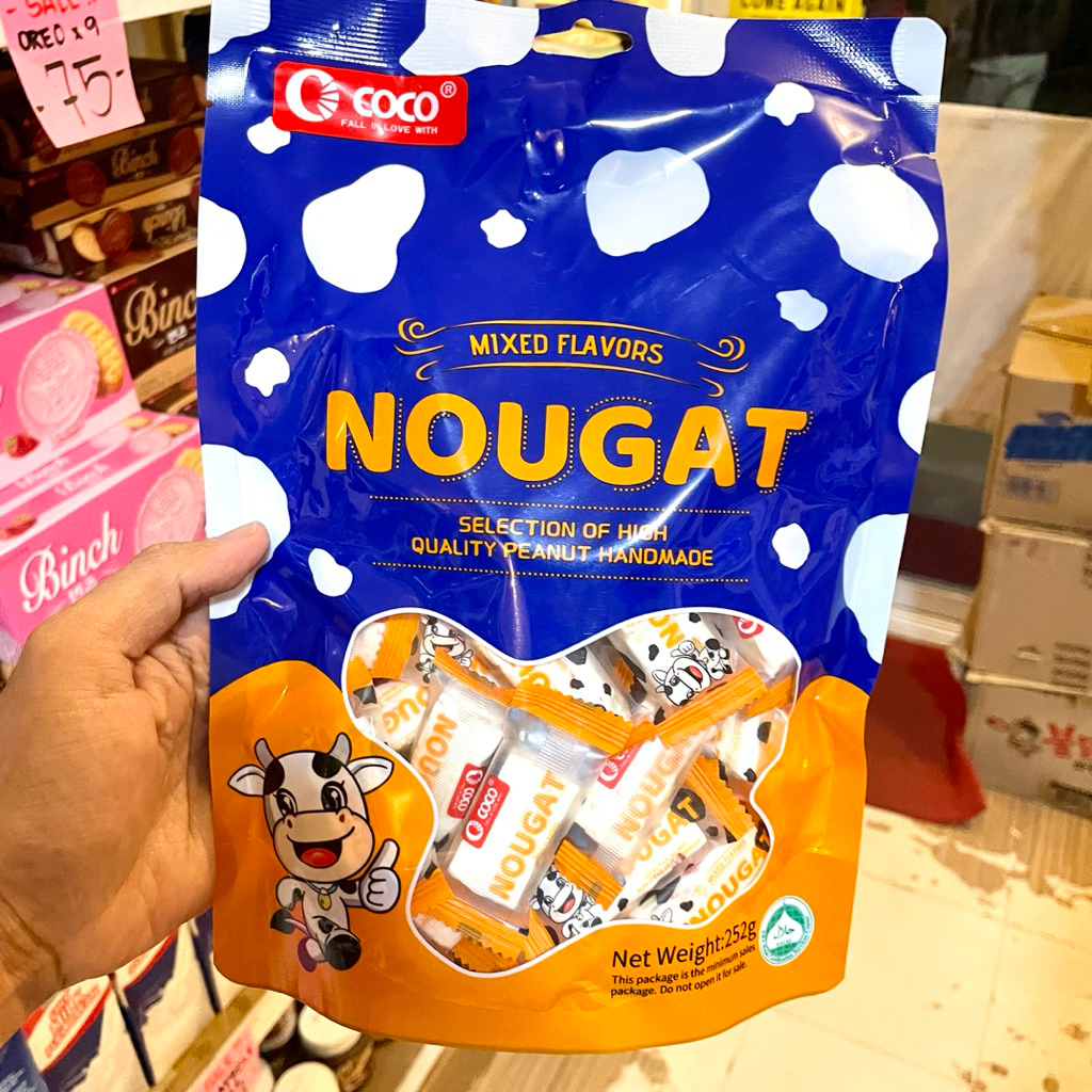 Coco Mixed Flavor Nougat Soft Candy 252g | Shopee Philippines