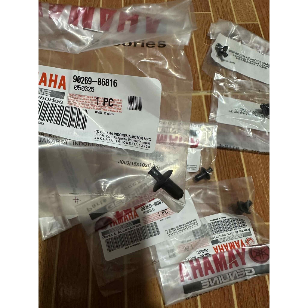 GENUINE YAMAHA RIVET 90269-06816 | Shopee Philippines