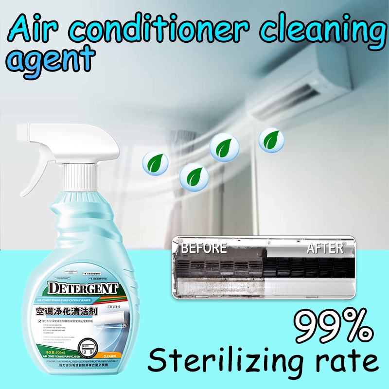 500ML Aircon cleaner Effective deodorization and sterilization air con ...