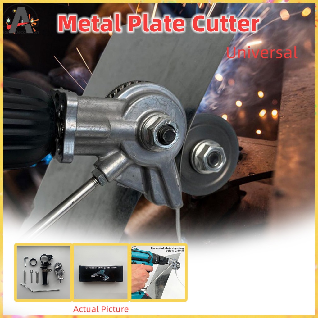 Metal Sheet Cutter Drill Attachment Electric Drill Metal Cutter For ...