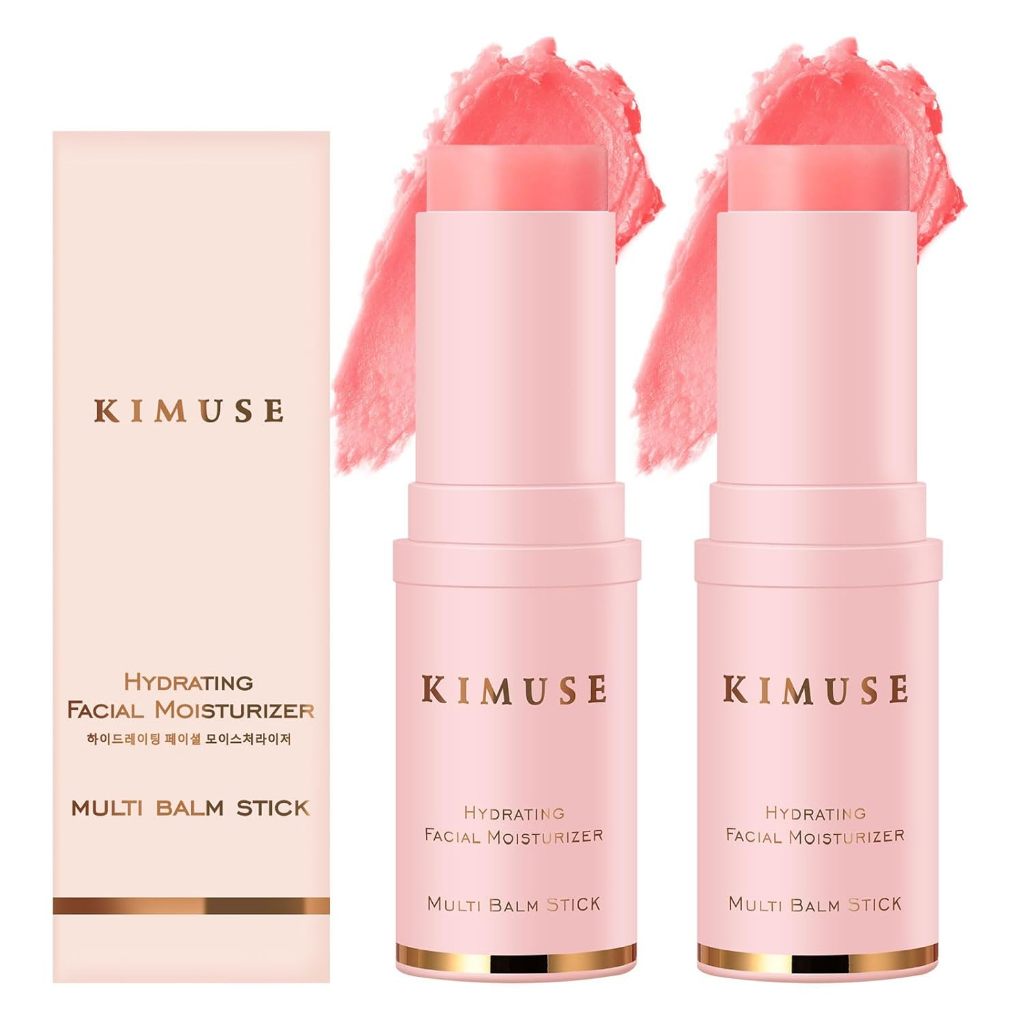 KIMUSE Hydrating Multi Balm Stick, All-in-One Hydrating Lip Balm Eye ...