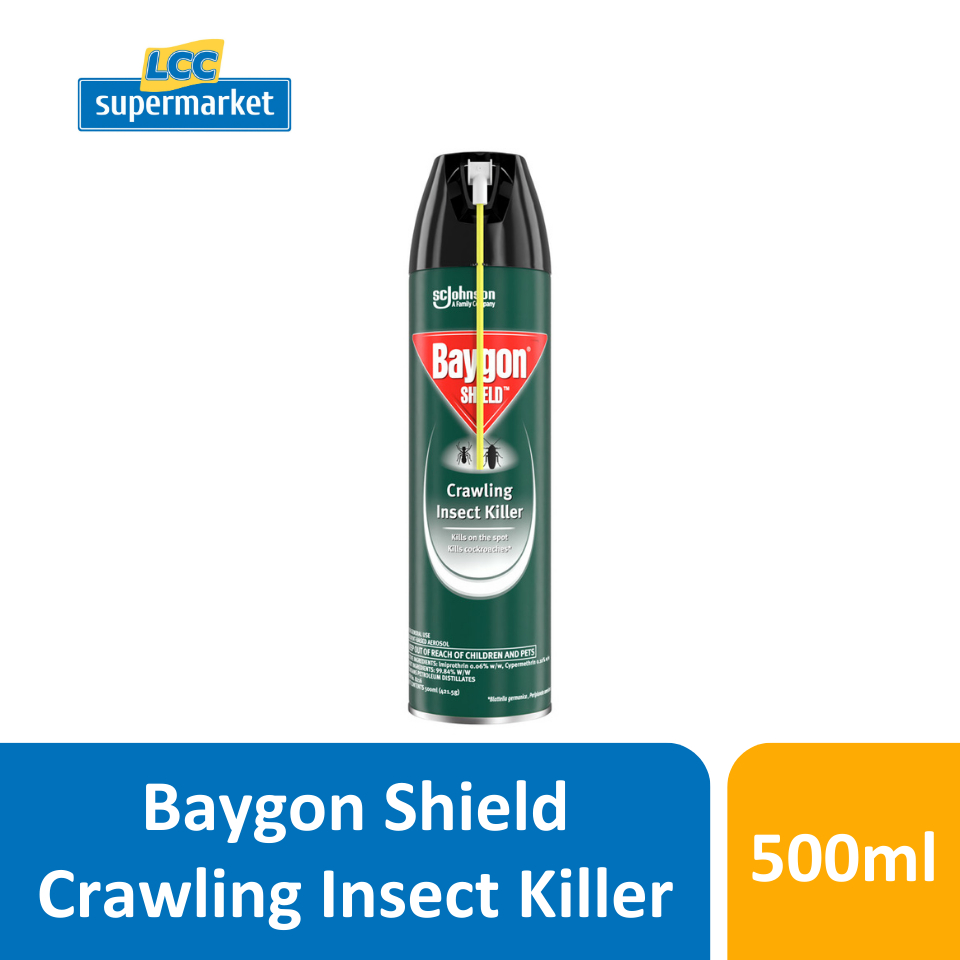 Baygon Shield Crawling Insect Killer 500ml | Shopee Philippines