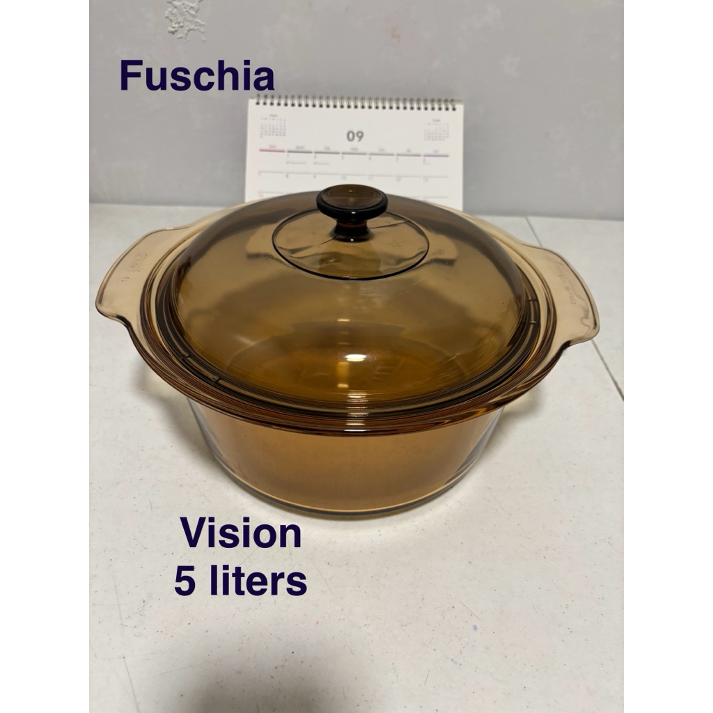 vision cookware 5 liters ( fuschia) | Shopee Philippines