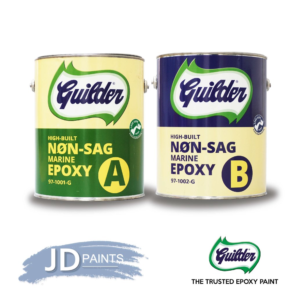 Guilder High-Built Non-Sag Marine Epoxy (Set) | Shopee Philippines