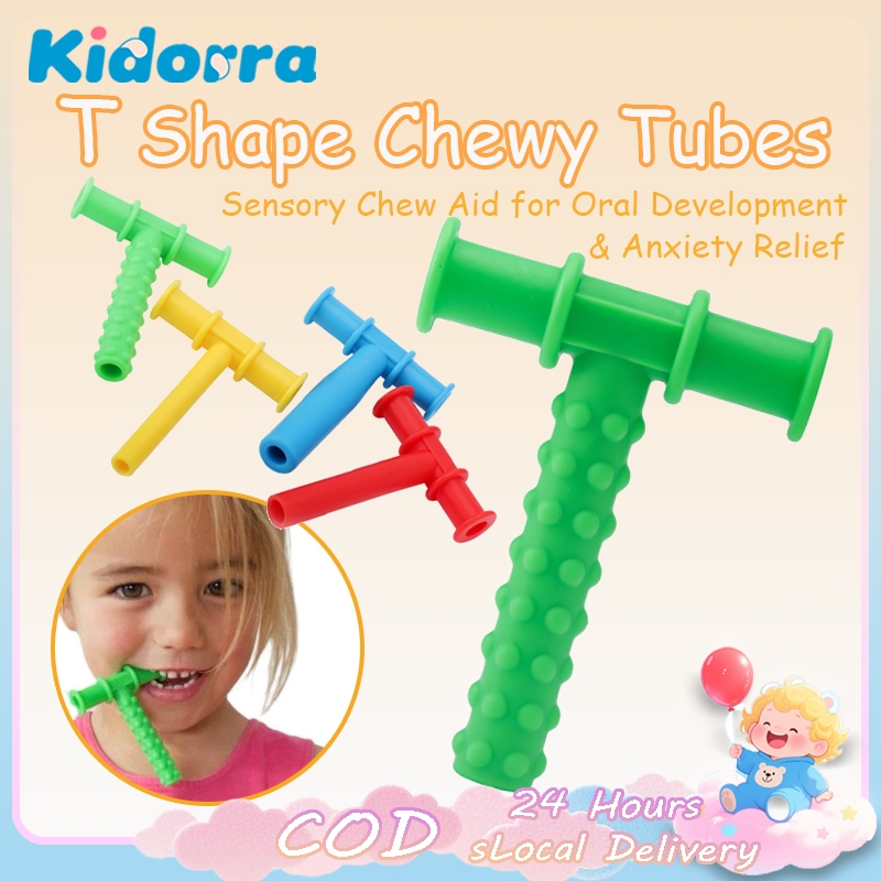 Kid Chewing Tube Speech Therapy Teeth Massager Children Talk Tools ...