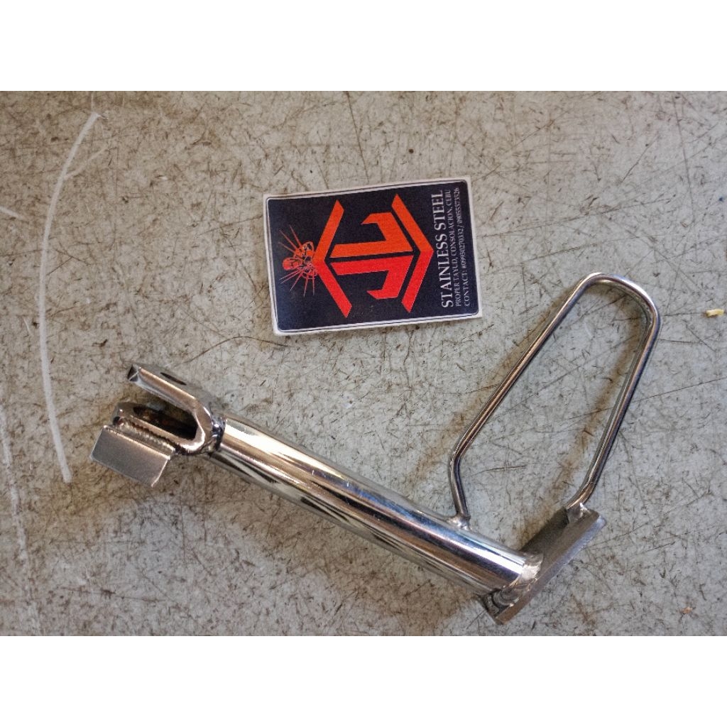 Pure Stainless Lowered NMAX V2 Side Stand | Shopee Philippines