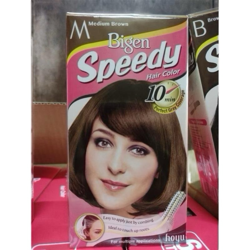 BIGEN SPEEDY Hair Color Unisex ALL COLORS Authentic - 1 Box | Shopee ...