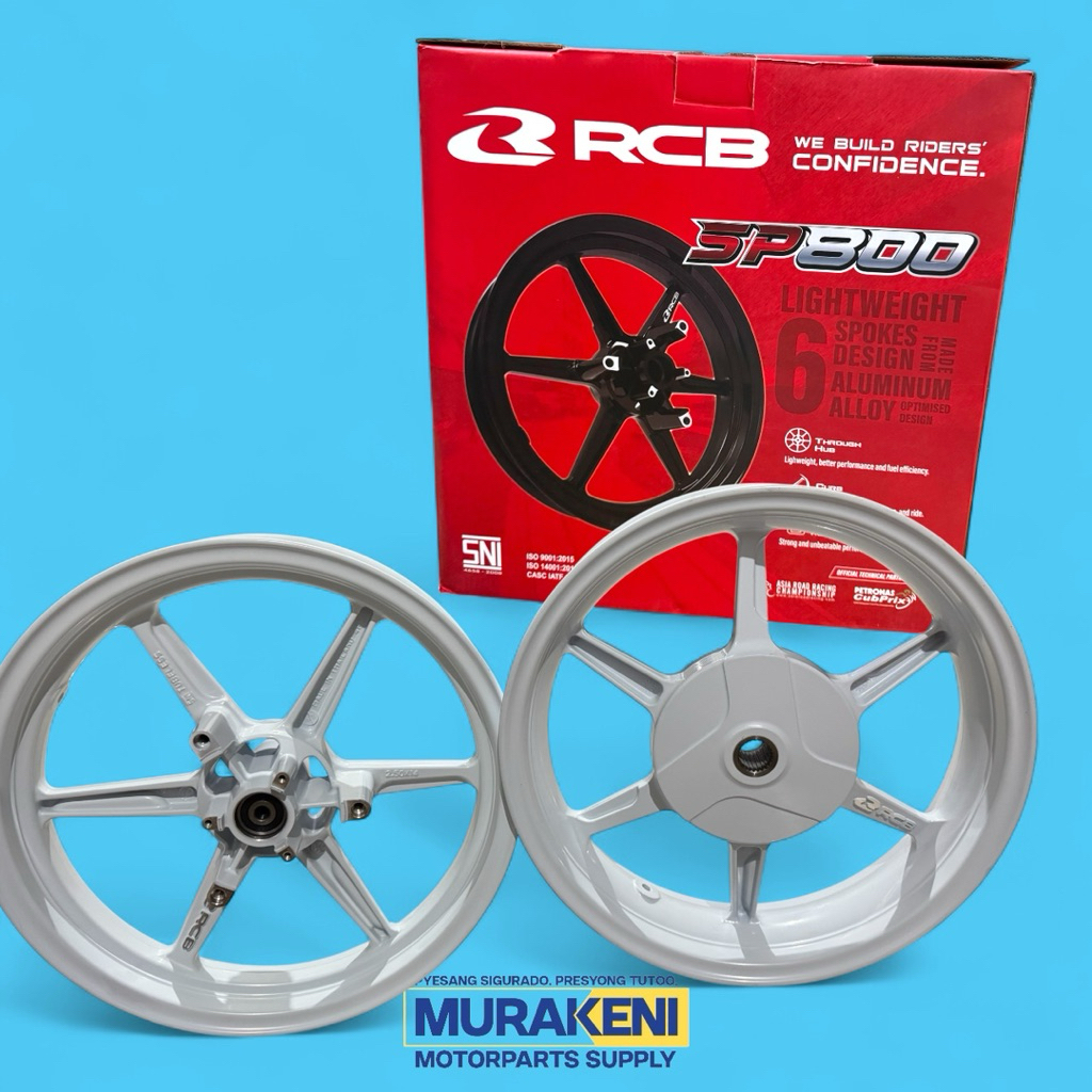 RCB SP800 MAGS YAMAHA NVX155/AEROX V2 FRONT 250X14/REAR 350X14 | Shopee ...