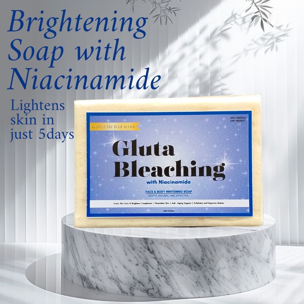 ORIGINAL GLUTA BLEACHING SOAP WITH NIACINAMIDE MICROPEELING EFFECT ANTI ...