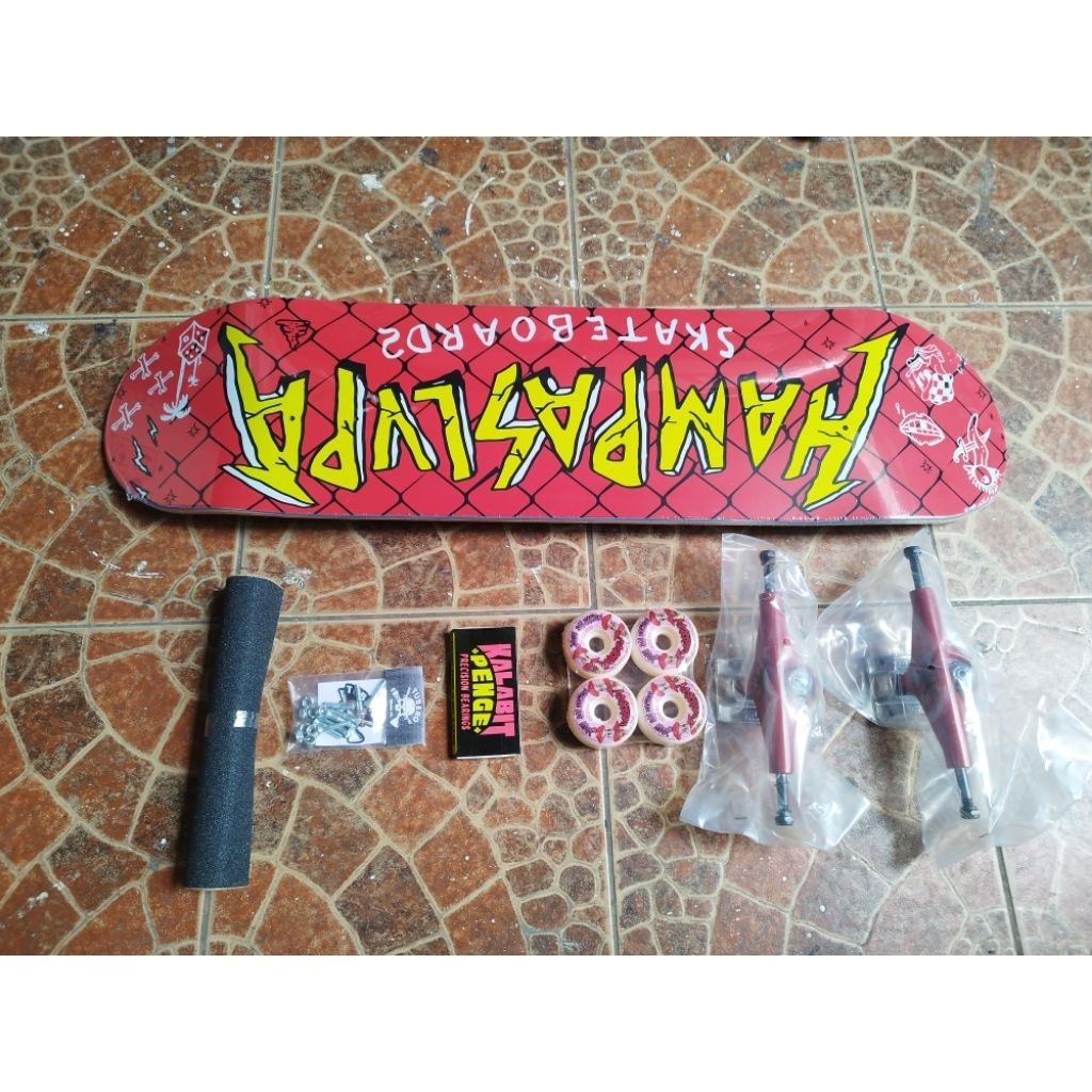 Hampaslupa Skateboards Complete Setup | Shopee Philippines
