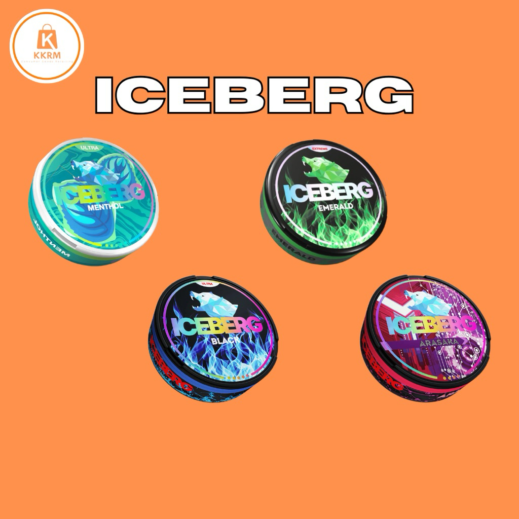 ICEBERG 30 mg Arasaka Black Emerald 20 pouches | Shopee Philippines
