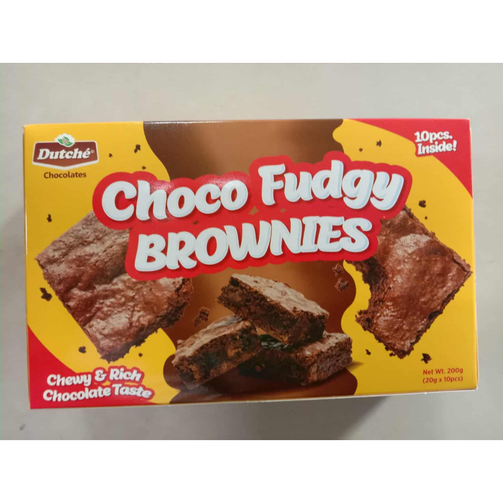Dutche Choco Fudgy Brownies | Shopee Philippines
