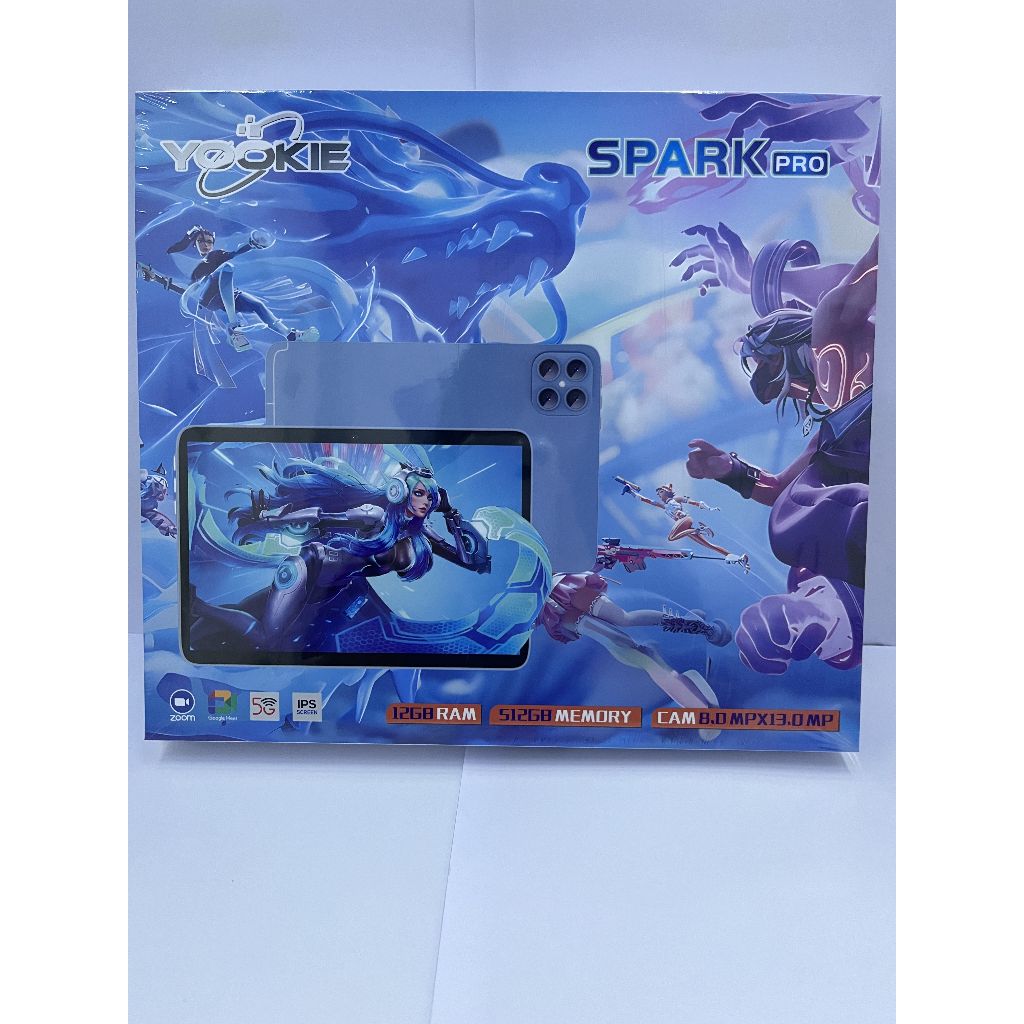 5G Android Tablet 10-inch SPARK PRO Android 13 12GB+512GB 6000mAh Dual Camera Dual SIM Samsung ...